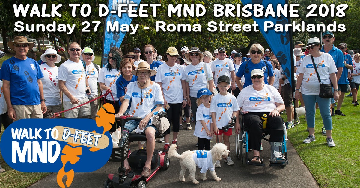 Walk to D-Feet MND Brisbane 2018