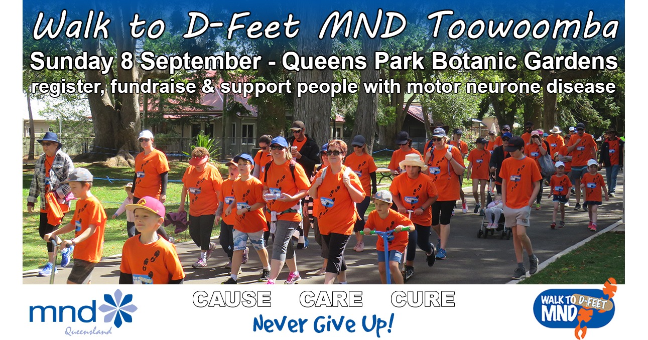 Walk to D-Feet MND Toowoomba 2019