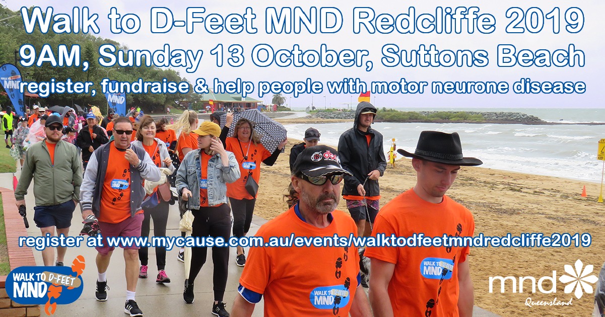 Walk to D-Feet MND Redcliffe 2019