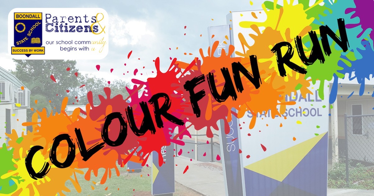2020 Boondall State School Colour Fun Run