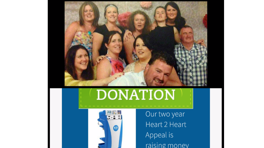 In loving memory of Bryan Scanlon. Funds raised for LRH Heart 2 Heart ...