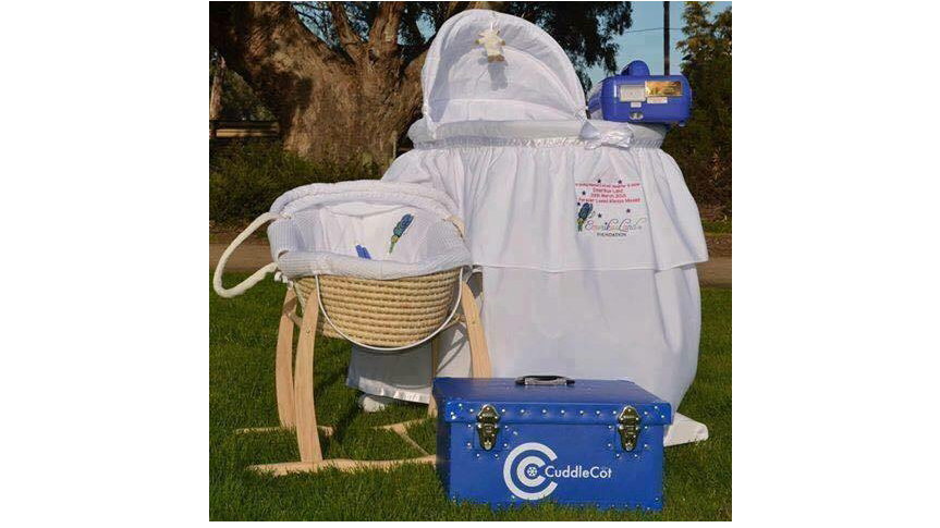 Cuddle Cot in honour of Blake