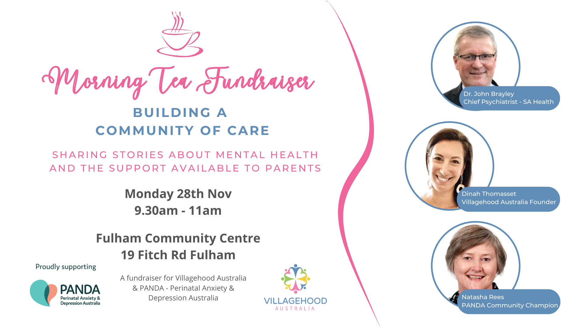 Building a Community of Care - Morning Tea Fundraiser