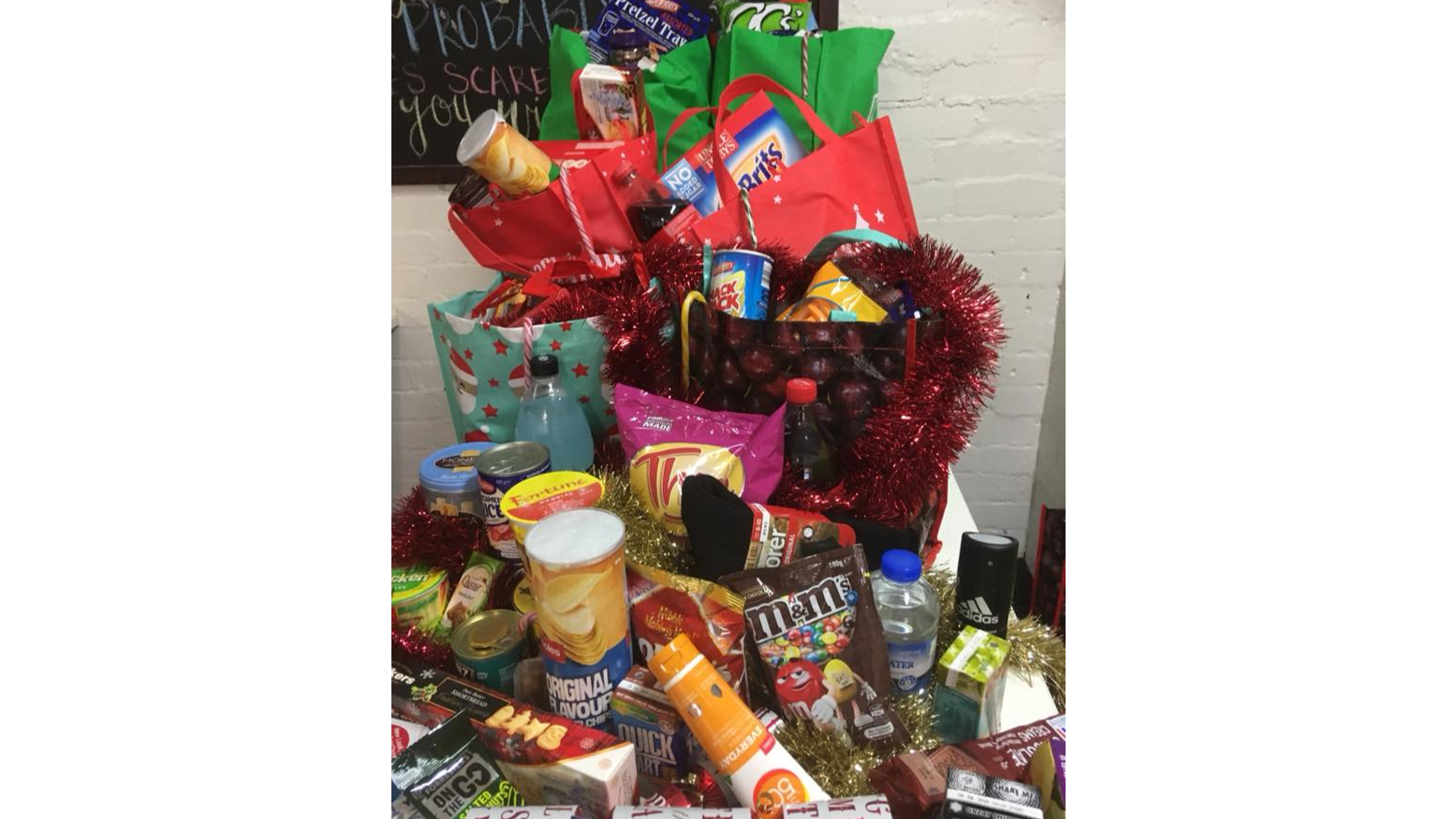 Christmas Hampers for the Homeless