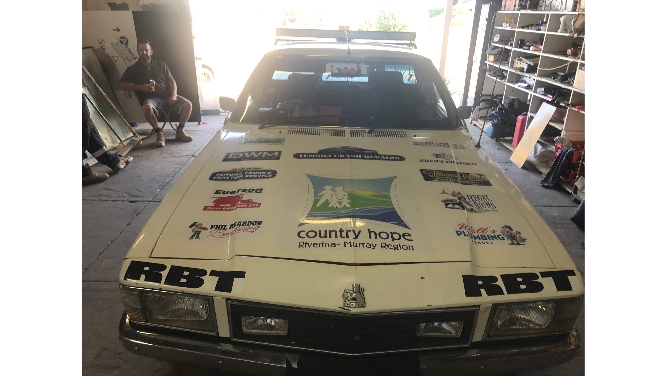 Redneck rally Team RBT + HP