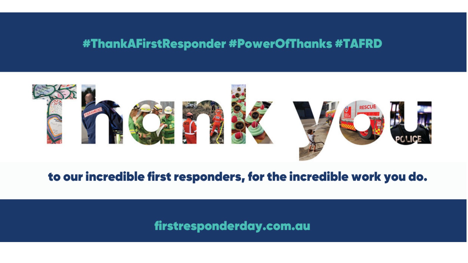 THANK A FIRST RESPONDER - CUP OF THANKS
