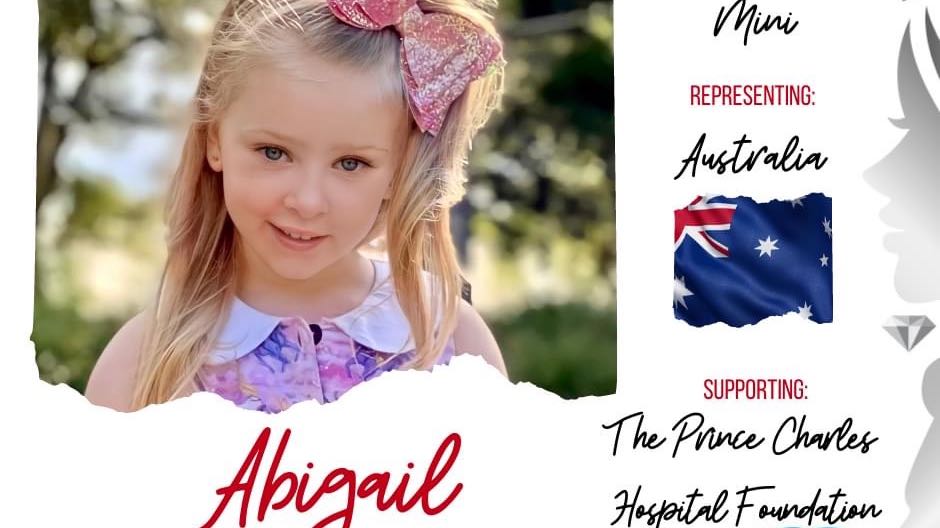 Abigail- mini miss diamond finalist 2021