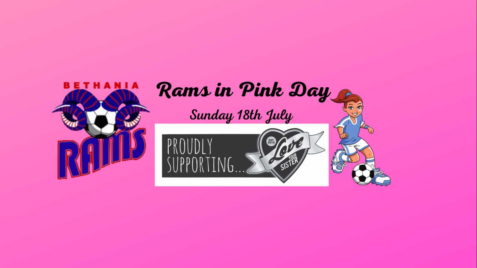 Bethania Rams - Love Your Sister